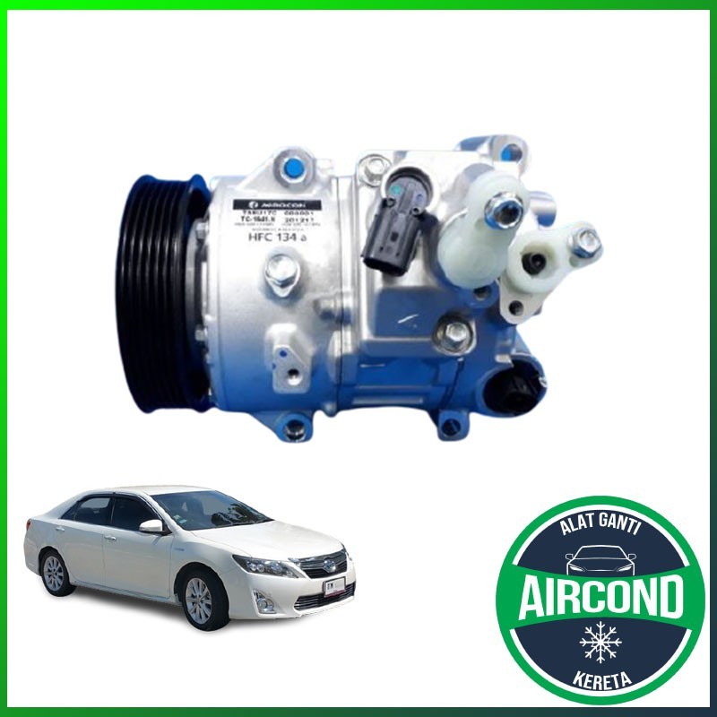 NEW Toyota Camry 2012 2.5 (ACV50 / ACV51) 6PK Air Cond Compressor (Denso) ACK | Shopee Malaysia
