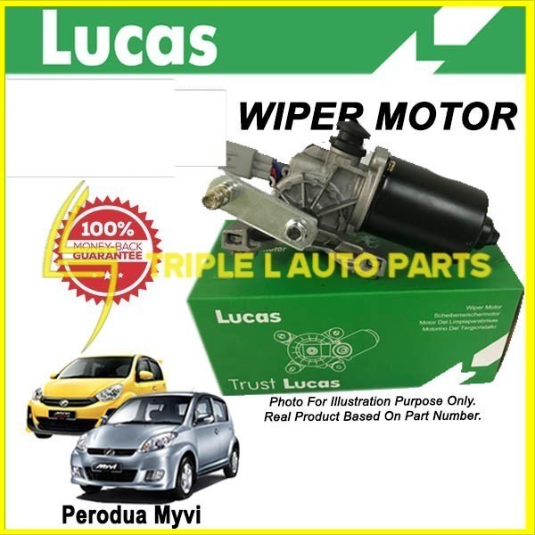 Perodua Myvi Original Lucas Wiper Motor MYVI 1.3 1.5 2005-2017 AXIA ...