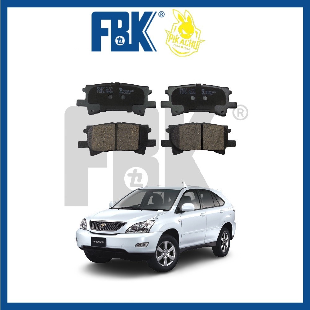 Original FBK Disc Brake Pad Rear - Lexus RX300 MCU35 Harrier MCU10 ...