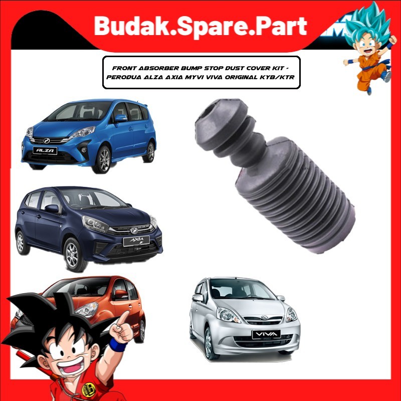 Front Absorber Bump Stop Dust Cover Kit -Perodua Alza Axia Myvi Viva ...