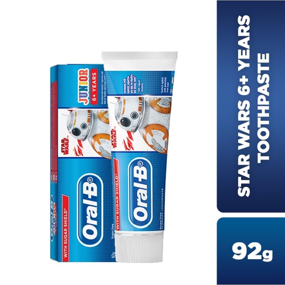 Oral-B Stages Toothpaste Star Wars 92g | For Kids 6+ years | Shopee ...