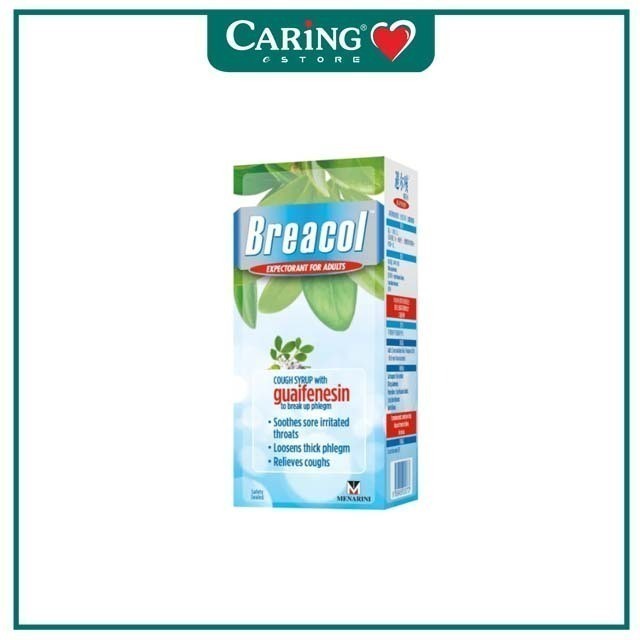 BREACOL EXPECTORANT ADULT 60ML (CARING PHARMACY) | Shopee Malaysia