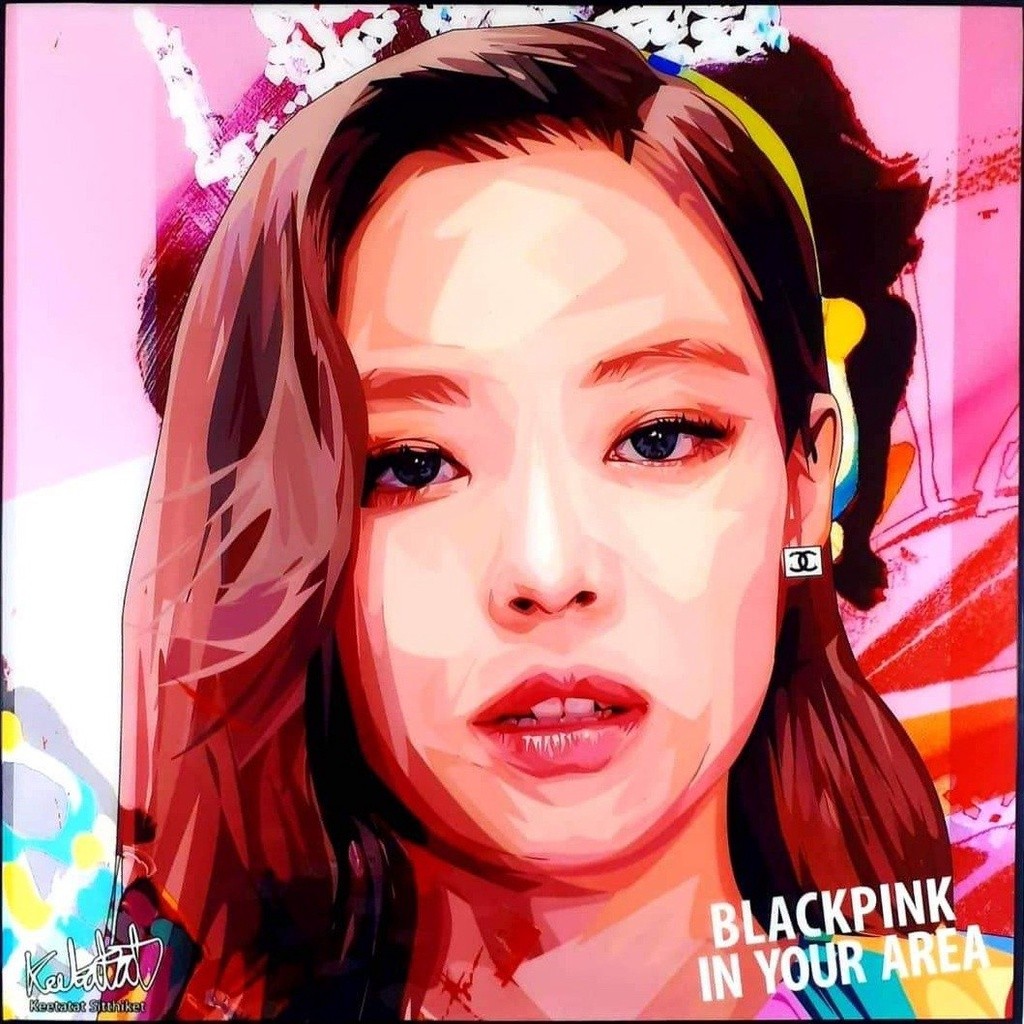 (BX) Jennie Blackpink Pop Art (10X10) (ISBN:287980) | Shopee Malaysia