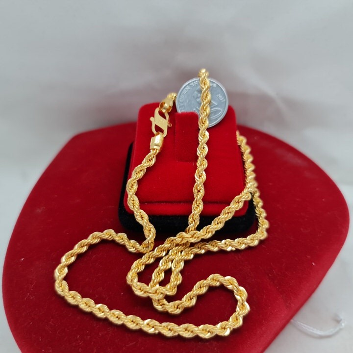 Emas916, R. Leher Pintal Hollow 0.4 cm Kt 8028 P537 67.5 75 | Shopee Malaysia