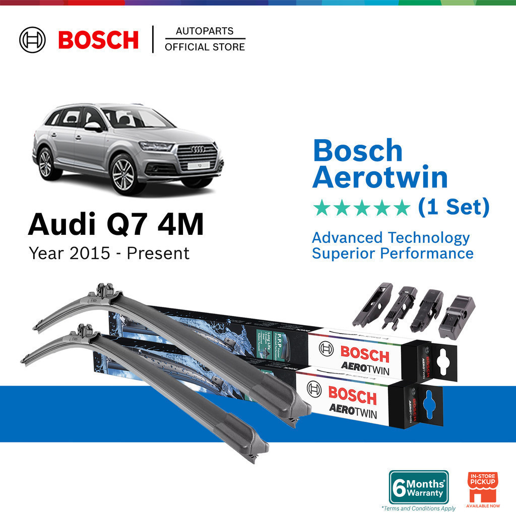 Bosch Aerotwin Plus Multi Clip Wiper Set untuk Audi Q7 4M (26"/20 ...