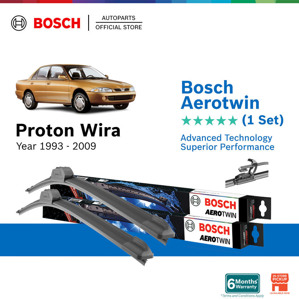 Bosch Aerotwin Retrofit U Hook Wiper Set untuk Proton Wira (20"/17") | Shopee Malaysia