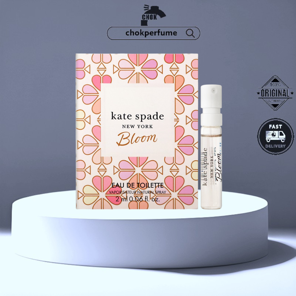 Kate Spade New York Bloom EDT 2ml Perfume Sample Vial (W) | Shopee Malaysia