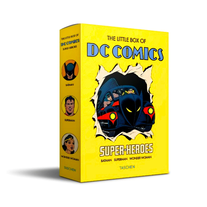 (BBW) THE LITTLE BOX OF DC COMICS: SUPER HEROES (BATMAN/SUPERMAN/WONDER ...