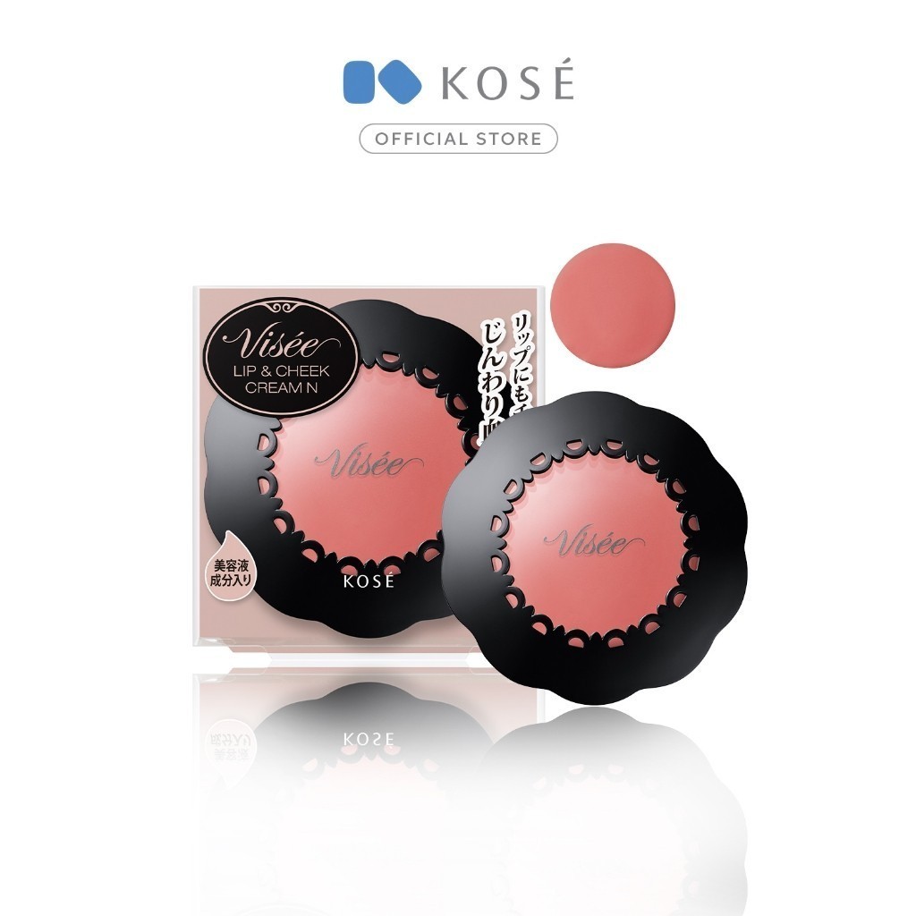 Visee Krim Pewarna Bibir & Pipi N 5.5gm | Visee Lip & Cheek Cream N 5.5gm | Shopee Malaysia