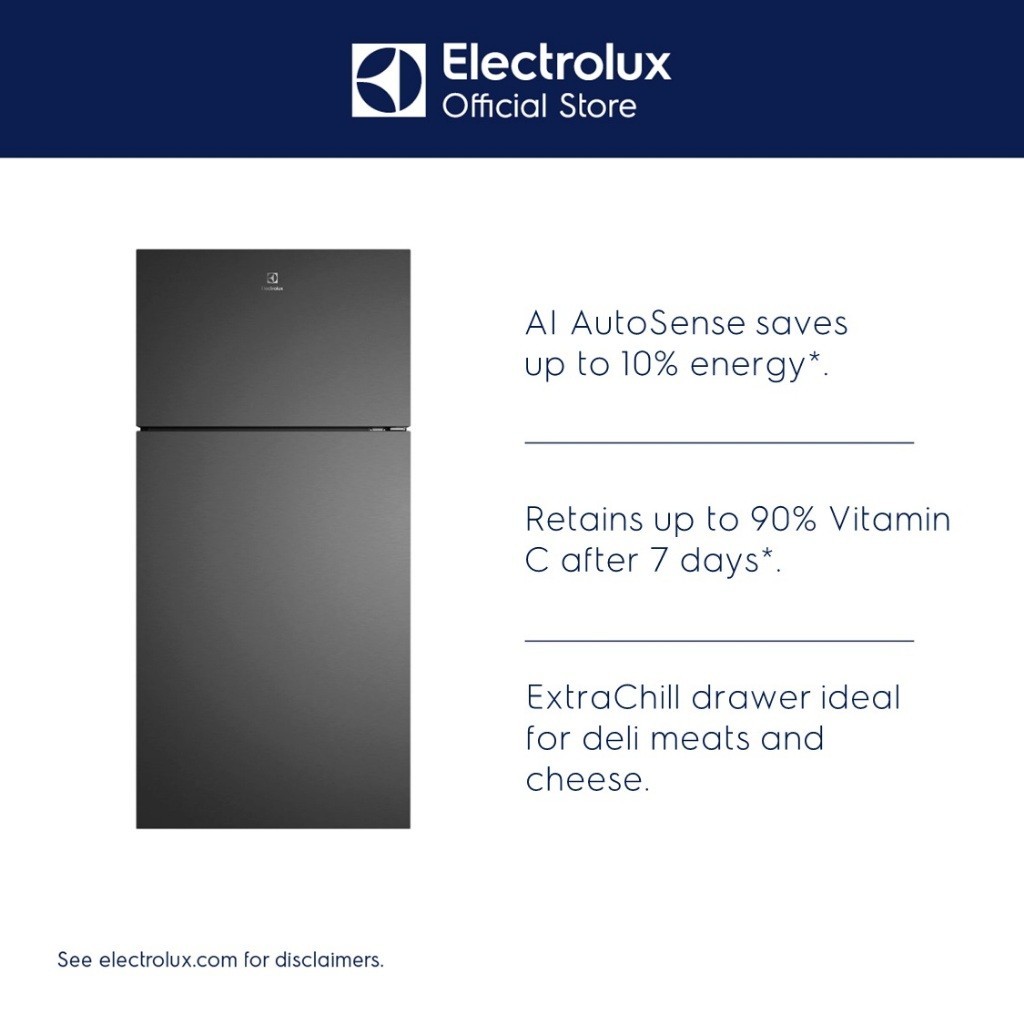 Electrolux 503L AI AutoSense Refrigerator ETM5002C-B | Shopee Malaysia