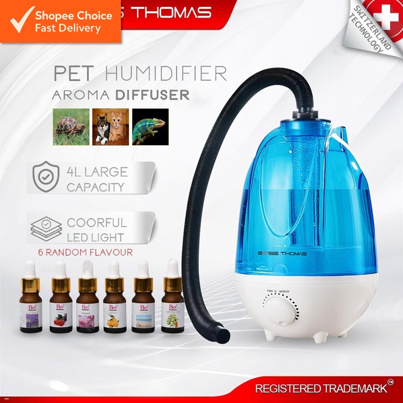 Swiss Thomas Ultrasonic Aromatherapy Pet Humidifier Capacity Air Purifier Humidifier Aroma ...