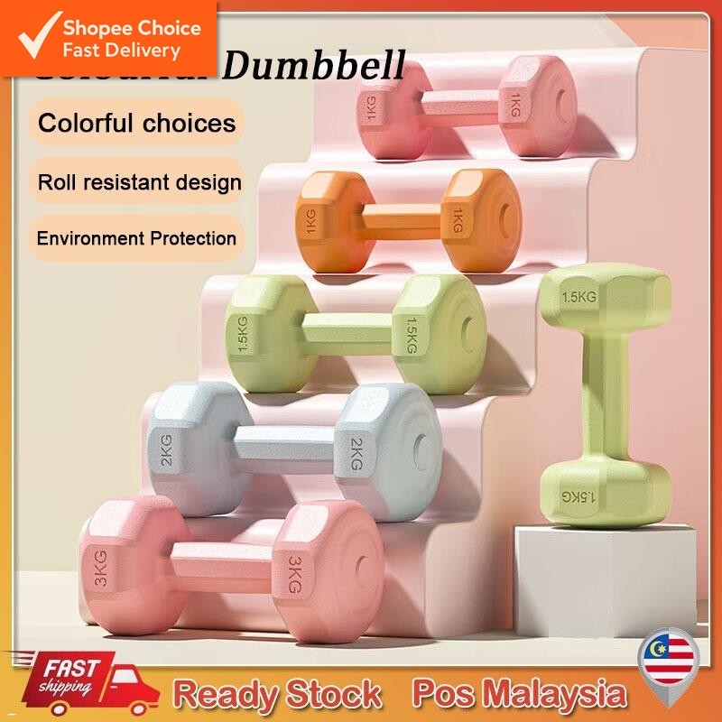 Fitness Gym Dumbbell – 2kg/4kg Home Gym Fitness Weights for Exercise ...
