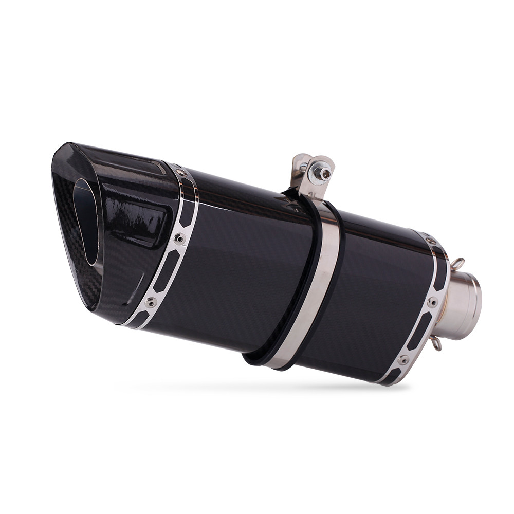 Universal Motorcycle Exhaust Carbon Fiber M10 Muffler With DB Killer ...