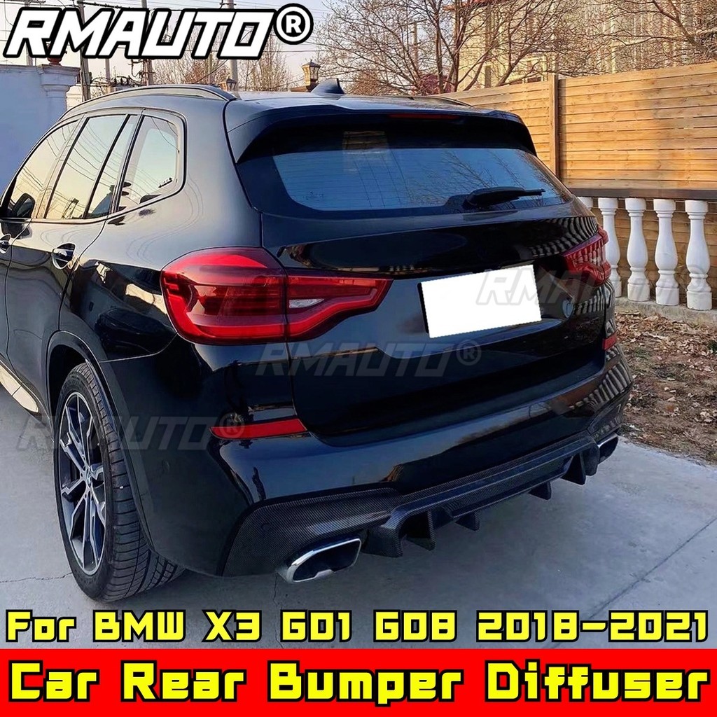 For X3 G01 G08 2018-2021 Body Kit Rear Bumper Lip Apron Rear Bumper ...