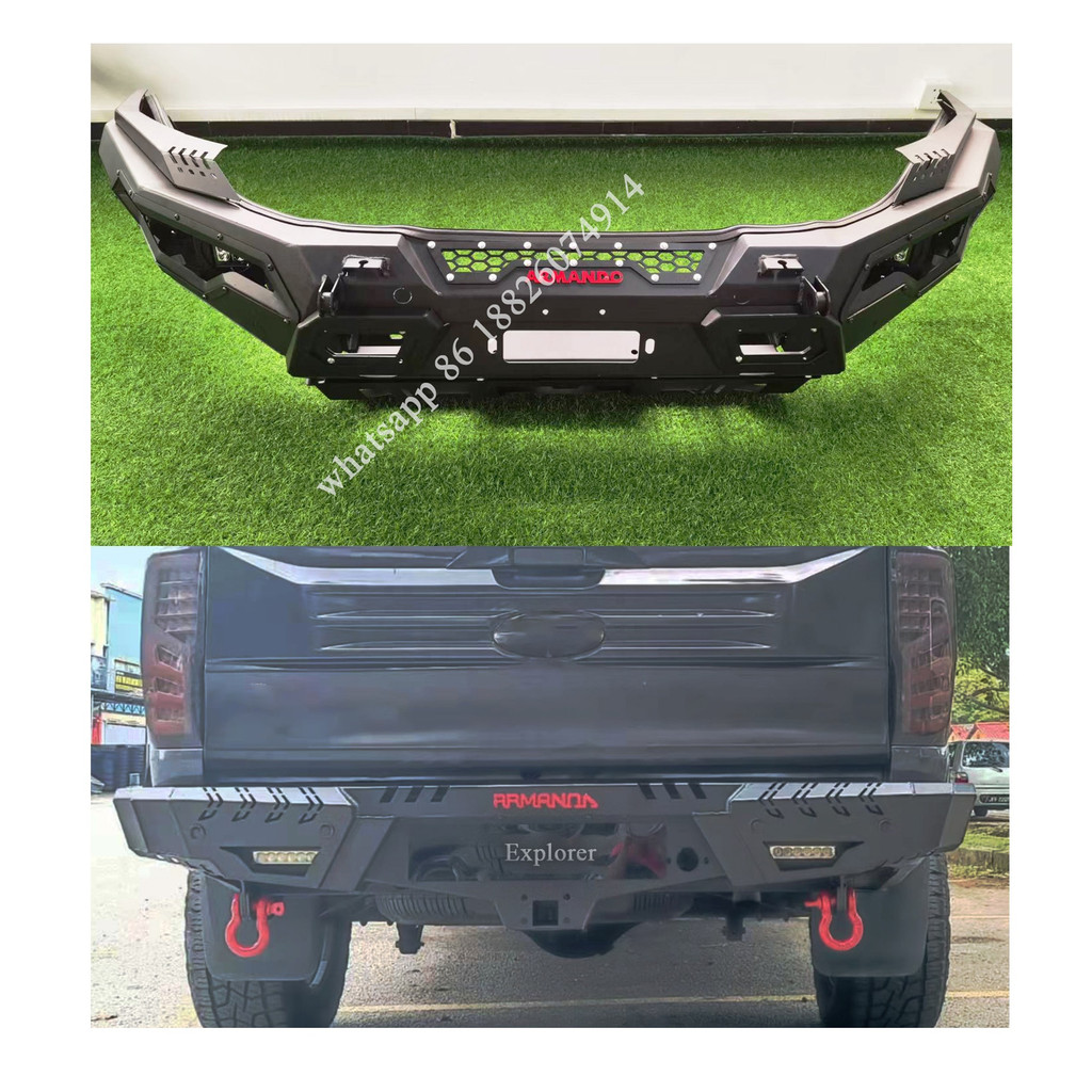 Steel Bull Bar for Revo 2021 Steel Front Bumper Rear Bumper Roll Bar ...