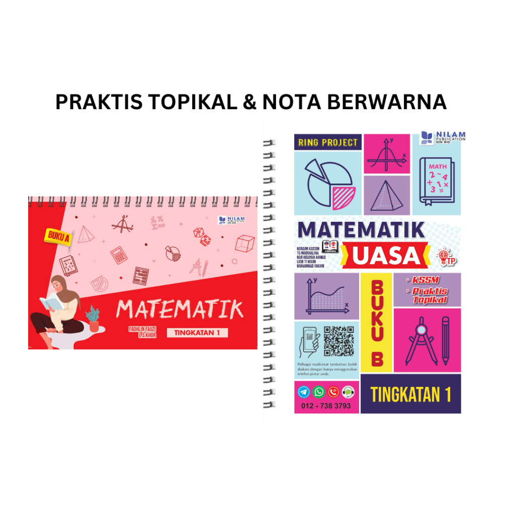Nilam: Ring Project: Matematik + Mathematics: Buku + Book A + B UASA ...