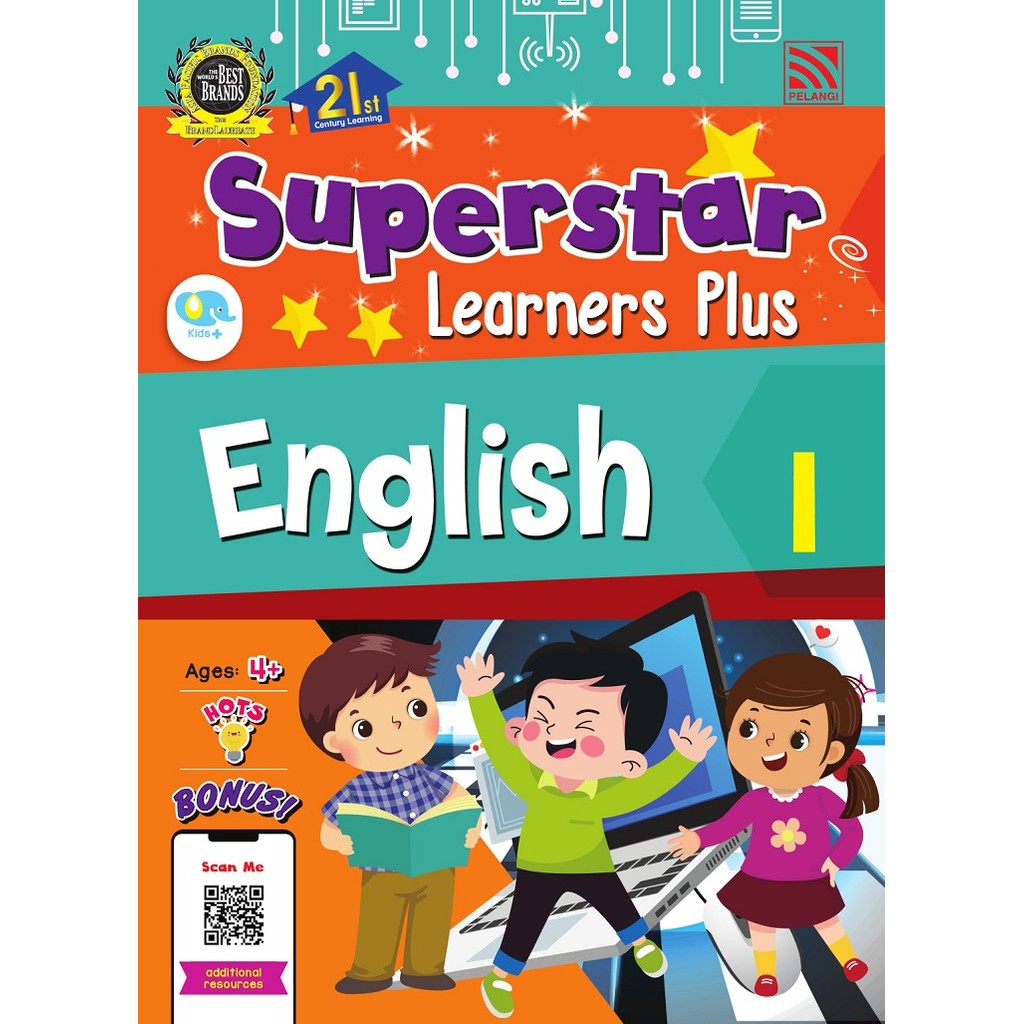 Pelangi Kids: Superstar Learners Plus: Bahasa Inggeris English Buku ...