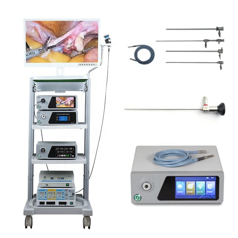 Surgical 4K Laparoscopic Endoscope Camera System Endoscopy Tower ...