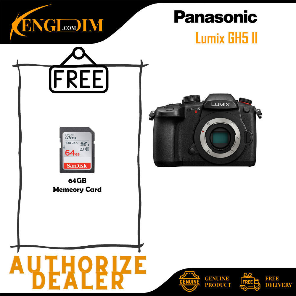 Panasonic Lumix GH5 II Mirrorless Camera (Body Only) | Shopee Malaysia
