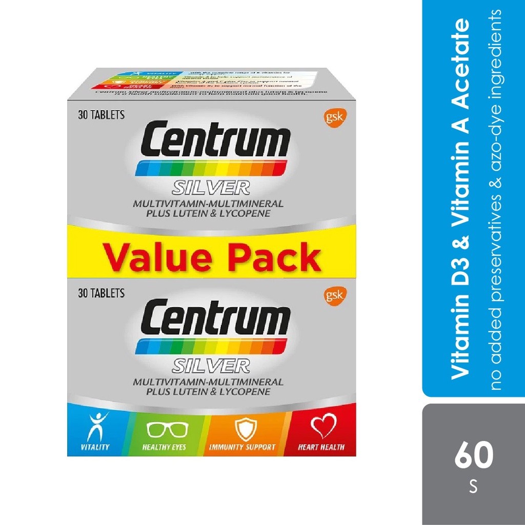 Centrum Silver (2 x 30's) | Shopee Malaysia