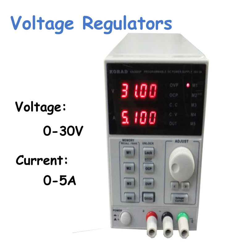 High Precision Adjustable Digital DC Power Supply Voltage Regulator ...