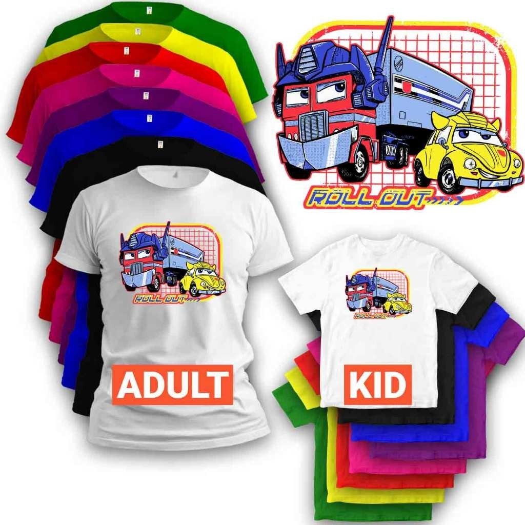 Transformers Optimus Prime Bumblebee Autobots Tshirt Budak Cloth ...