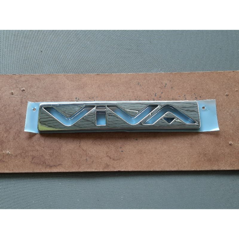 Emblem *VIVA* Chrome/Merah/Hitam dan Logo Perodua utk Viva. | Shopee ...