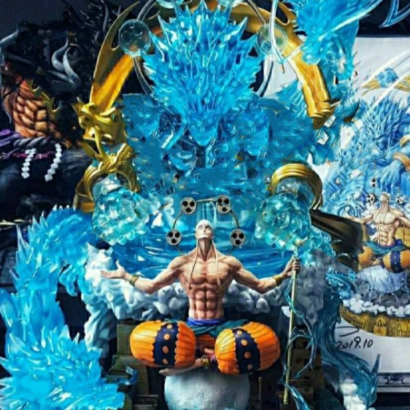 One Piece Figure Kohza Eneru Luffy Zoro Ace Figure Lucky Bag Mystery ...
