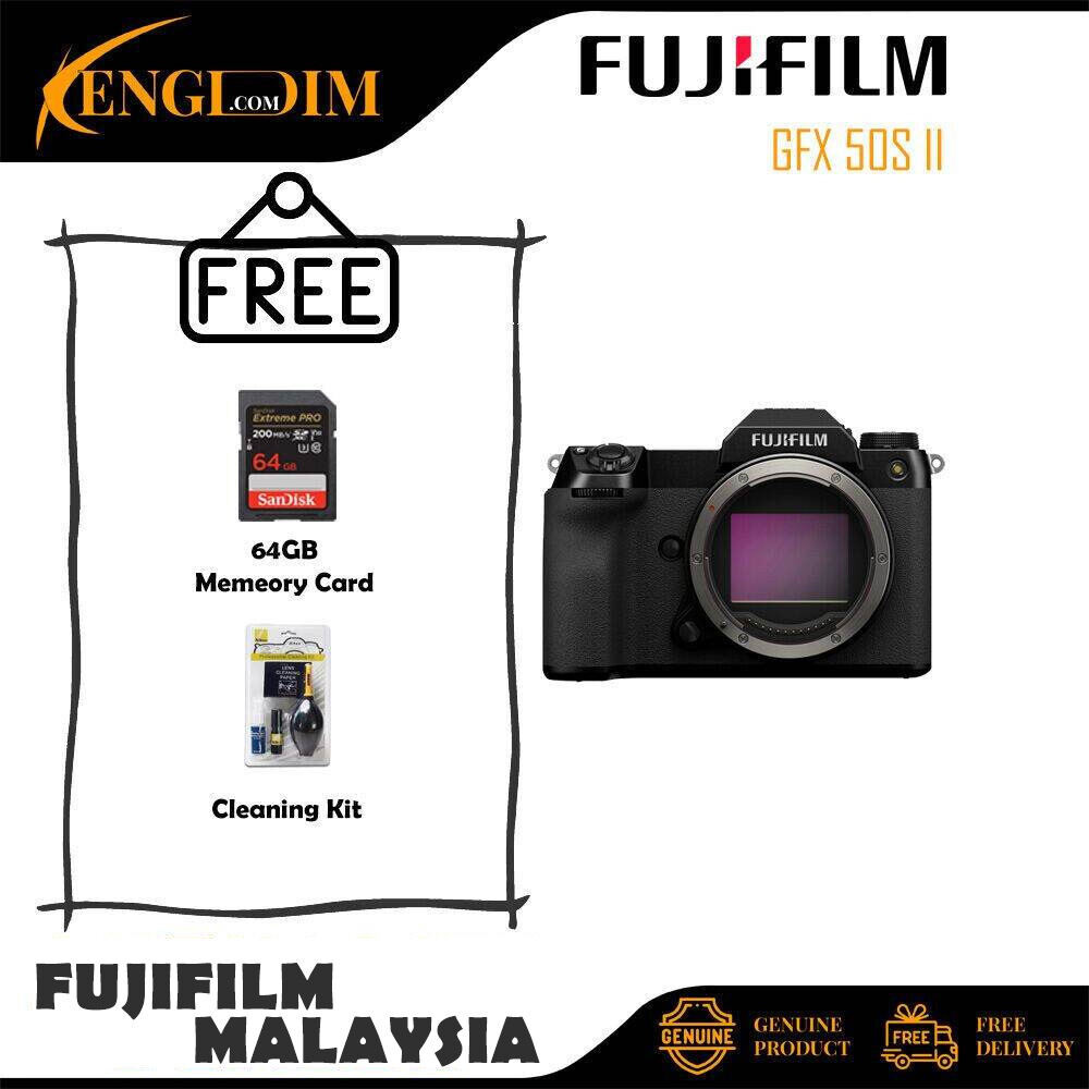 FUJIFILM GFX 50S II Medium Format Mirrorless Camera (Body Only) | Shopee Malaysia