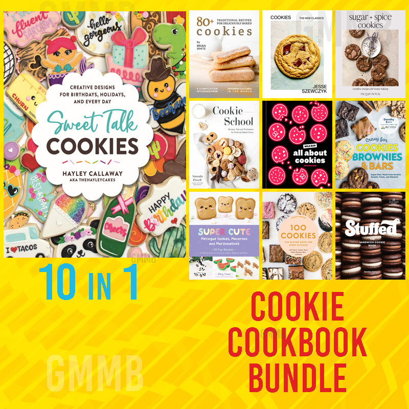 Cookies Cookbook Bundle | Collection | Baking | Idea | Ideas | Recipe ...