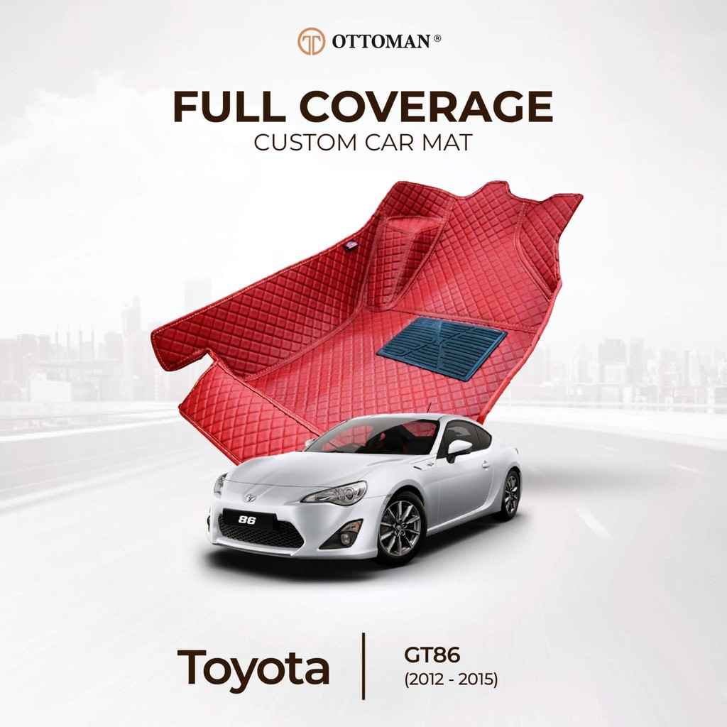 Ottoman Car Mat - Toyota GT86 (2012-2015) | Shopee Malaysia