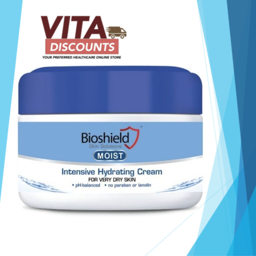 BIOSHIELD MOIST INTENSIVE HYDRATING CREAM 200G EXP03/2027 | Shopee Malaysia