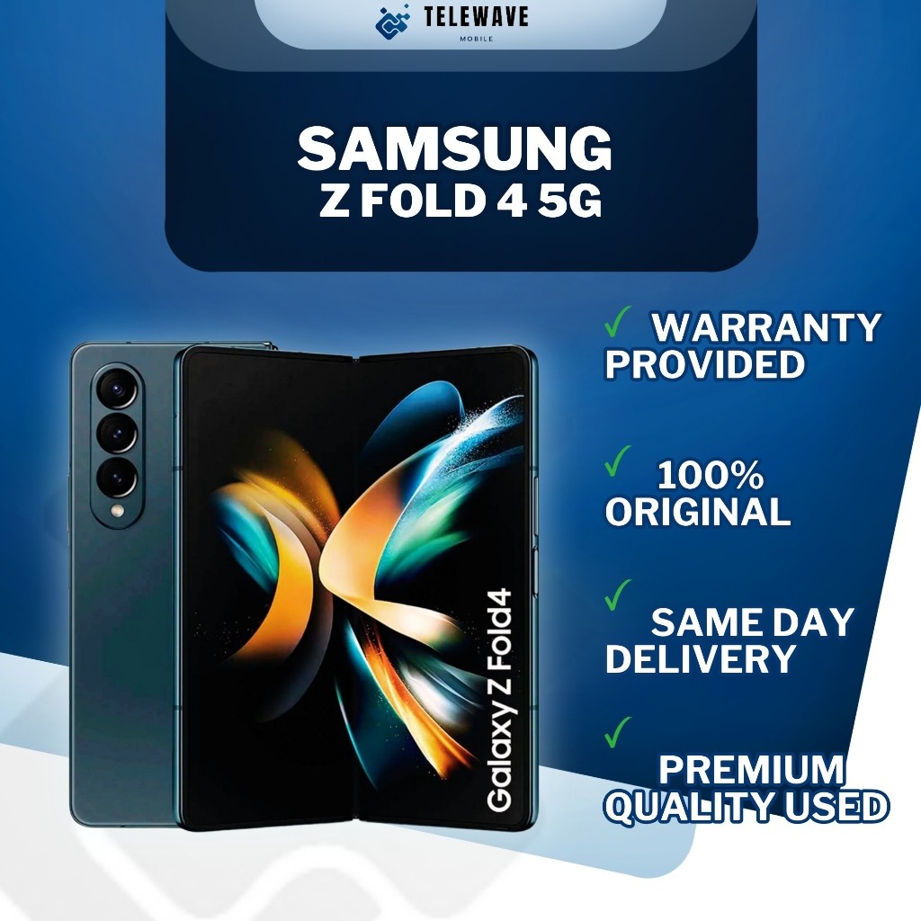 USED SAMSUNG Z FOLD 4 ORIGINAL SECONDHAND | Shopee Malaysia