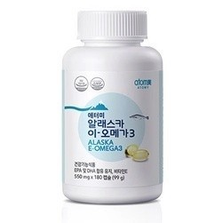 Atomy Alaska E-omega 3 550mg x 180capsules Atomy best supplement Atomy ...