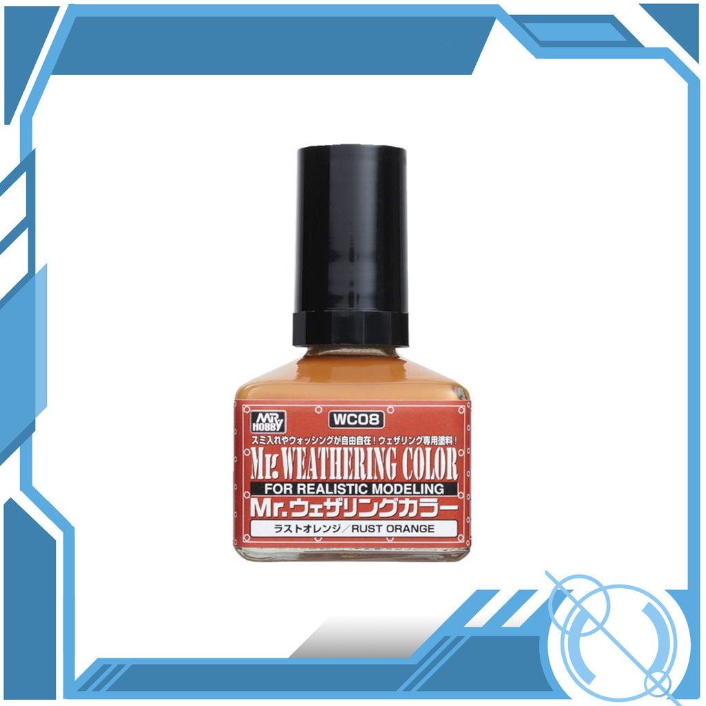 Mr Hobby WC08 - Mr Weathering Color - Rust Orange | Shopee Malaysia