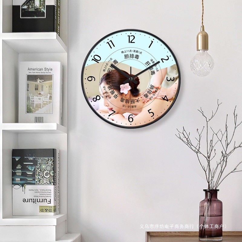 SJ-Beauty Salon Clock Wall Clock Clock Health Club spa Pocket Watch ...