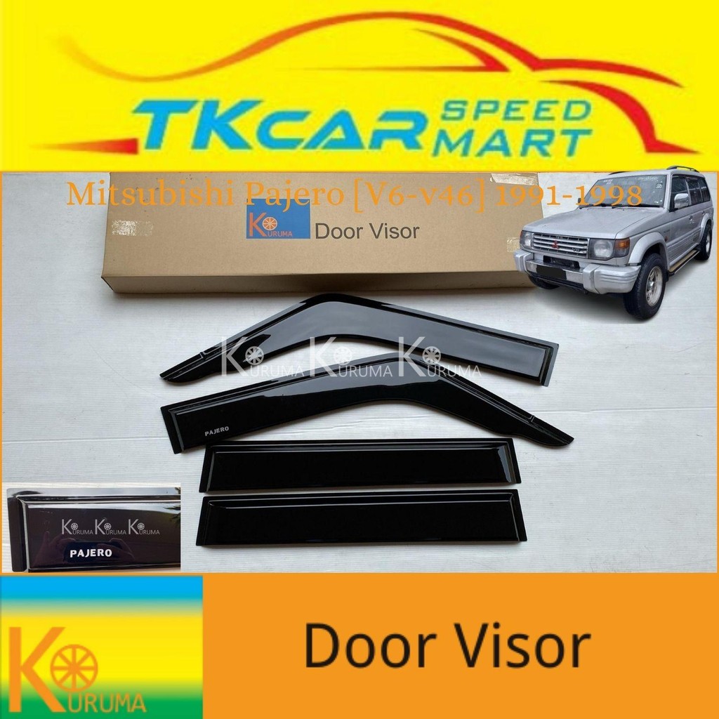 [READY STOCK] MITSUBISHI PAJERO [V6-V46] 1991-1998 2 ND GEN ( KURUMA ) 11 CM WIDTH FLAT 4 DOOR ...