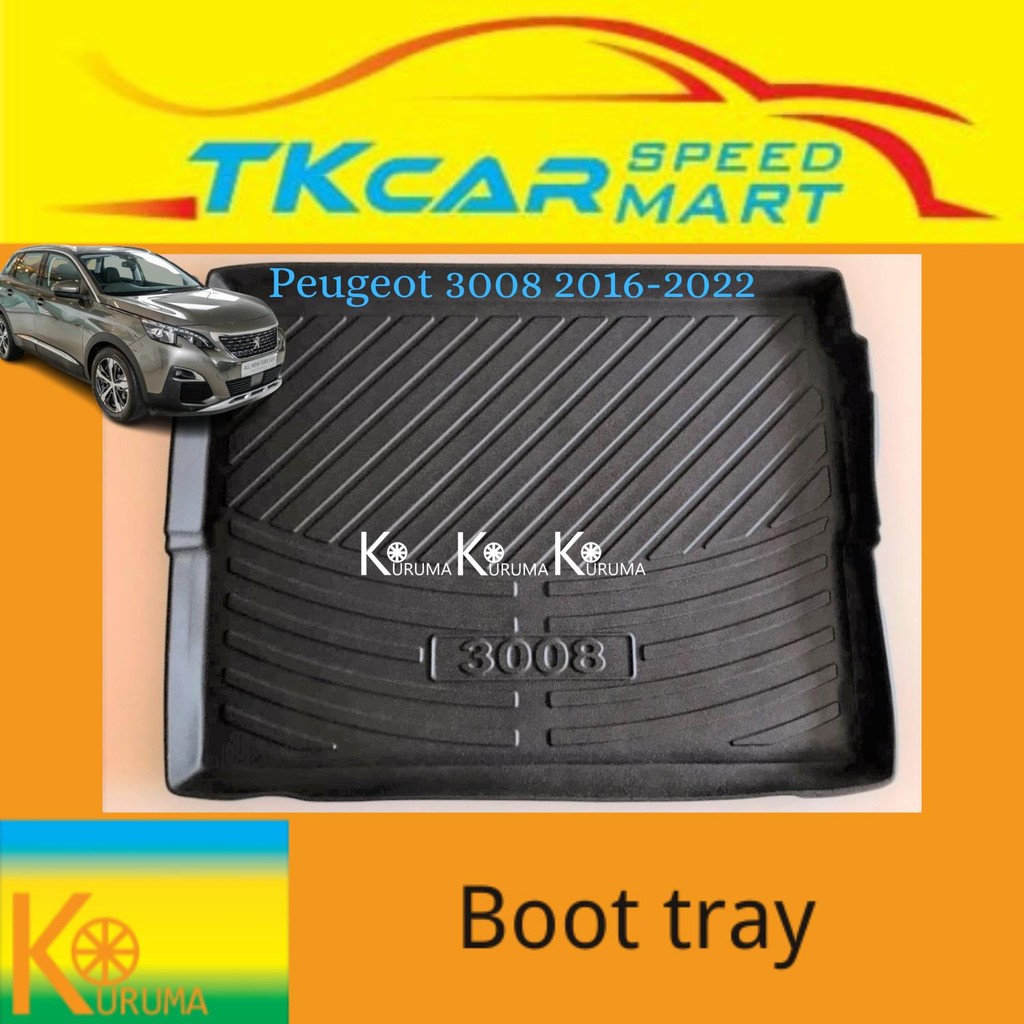 [READY STOCK] PEUGEOT 3008 2016-2022 2 ND GEN ( KURUMA ) RUBBER TPO ...
