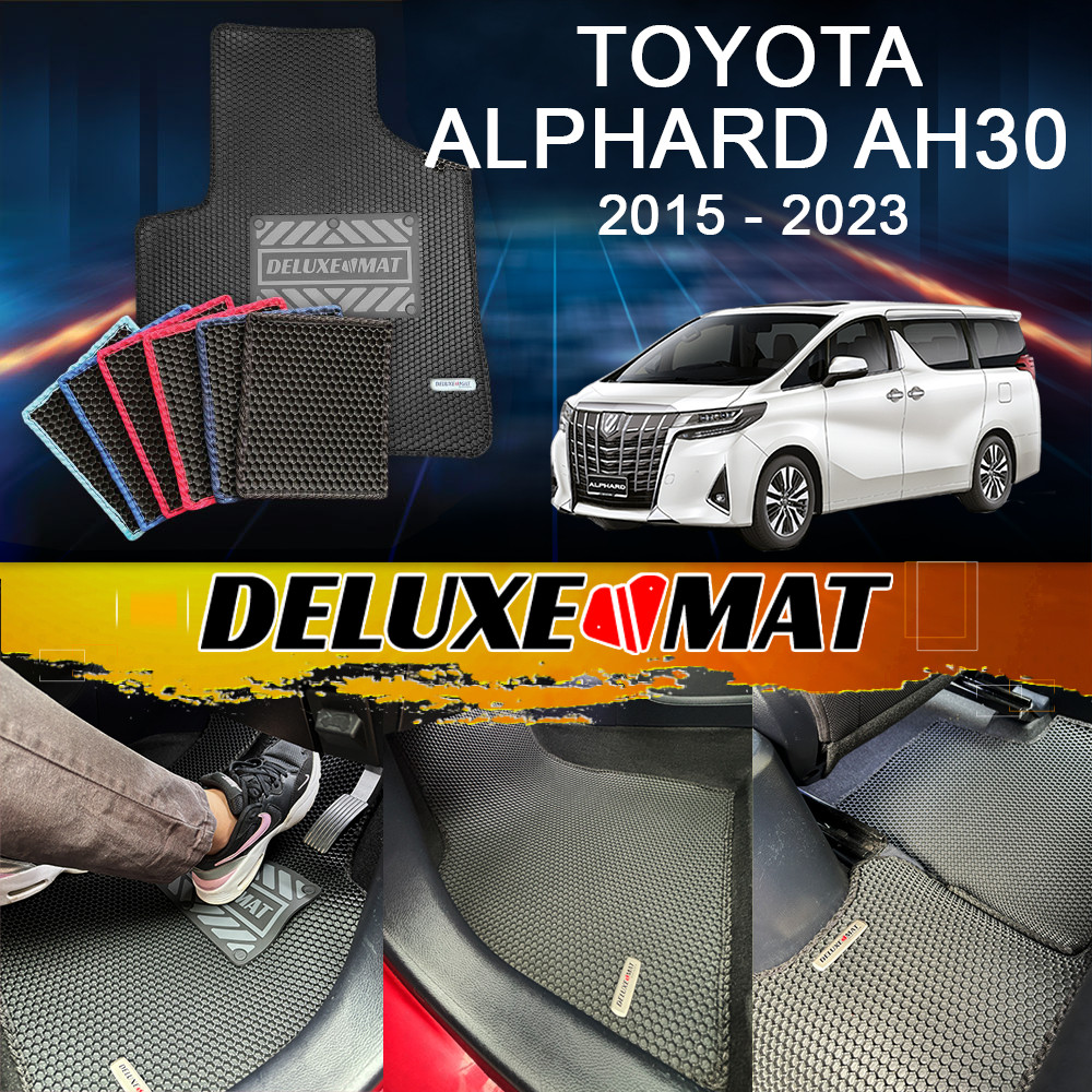 Deluxe Mat Toyota Alphard AH30 15 2016 2017 2018 2019 2020 2021 2022 ...