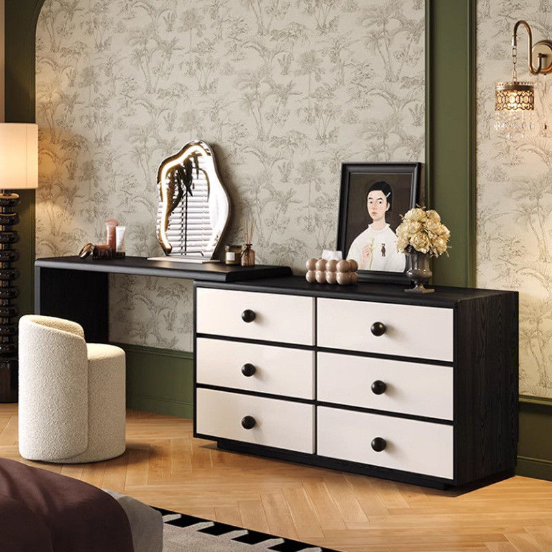 JY-8/Mid-Ancient Style Solid Wood Makeup Table Dressing Table Modern ...
