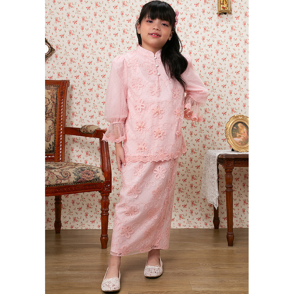 Lubna Kids - LYANA KURUNG KEDAH SET (Girls) | Shopee Malaysia