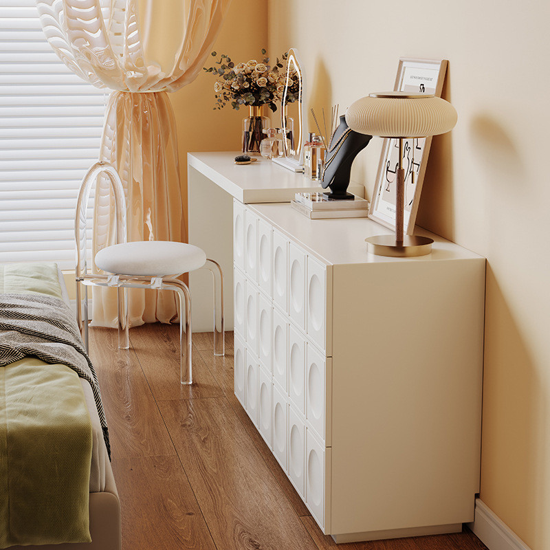 JY-8/#Integrated Chest of Drawers Desk Dressing Table Bedside Cream ...