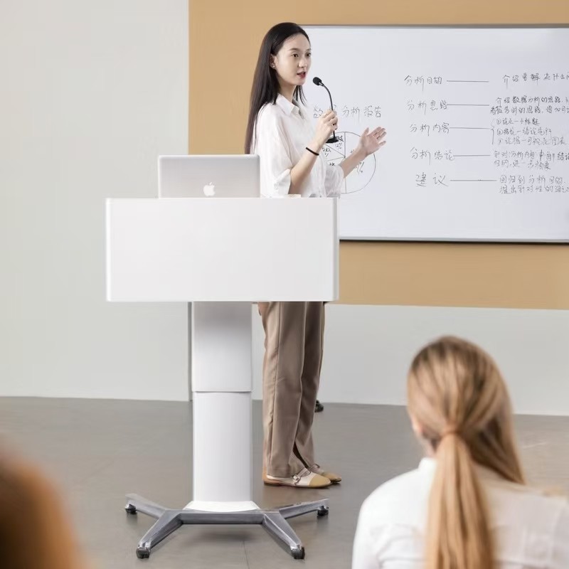 J-H/#Multimedia Podium Speaking Platform Classroom Teacher Smart ...