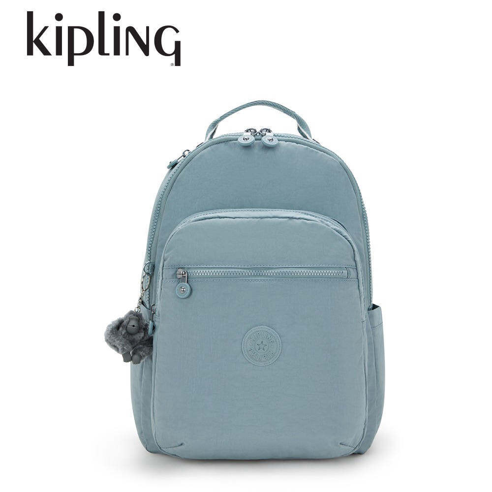 Kipling Seoul Backpacks Relaxed Grey | Shopee Malaysia