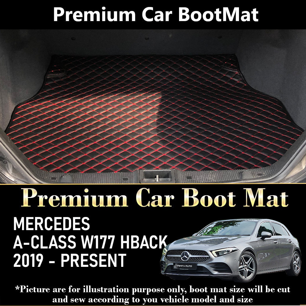 MERZ A-CLASS W177 HATCHBACK 19 20 2021 2022 2023 2024 2025 25 Boot Mat ...