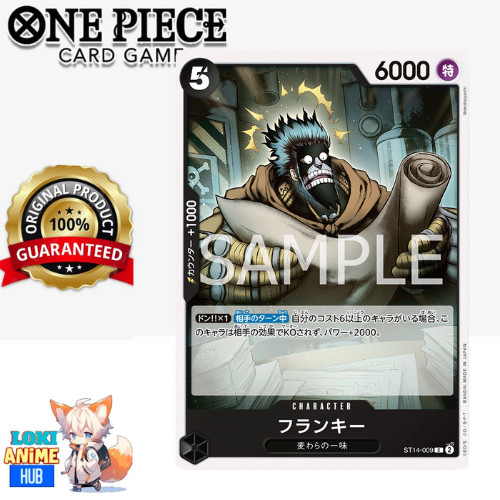 ORIGINAL Franky Character ST14-009 C optcg one piece card | Shopee Malaysia
