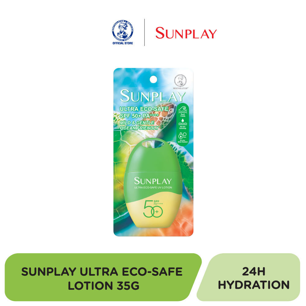 SUNPLAY ULTRA ECO-SAFE UV LOTION 35G SUNSCREEN SPF50+ PA++++ | Shopee Malaysia