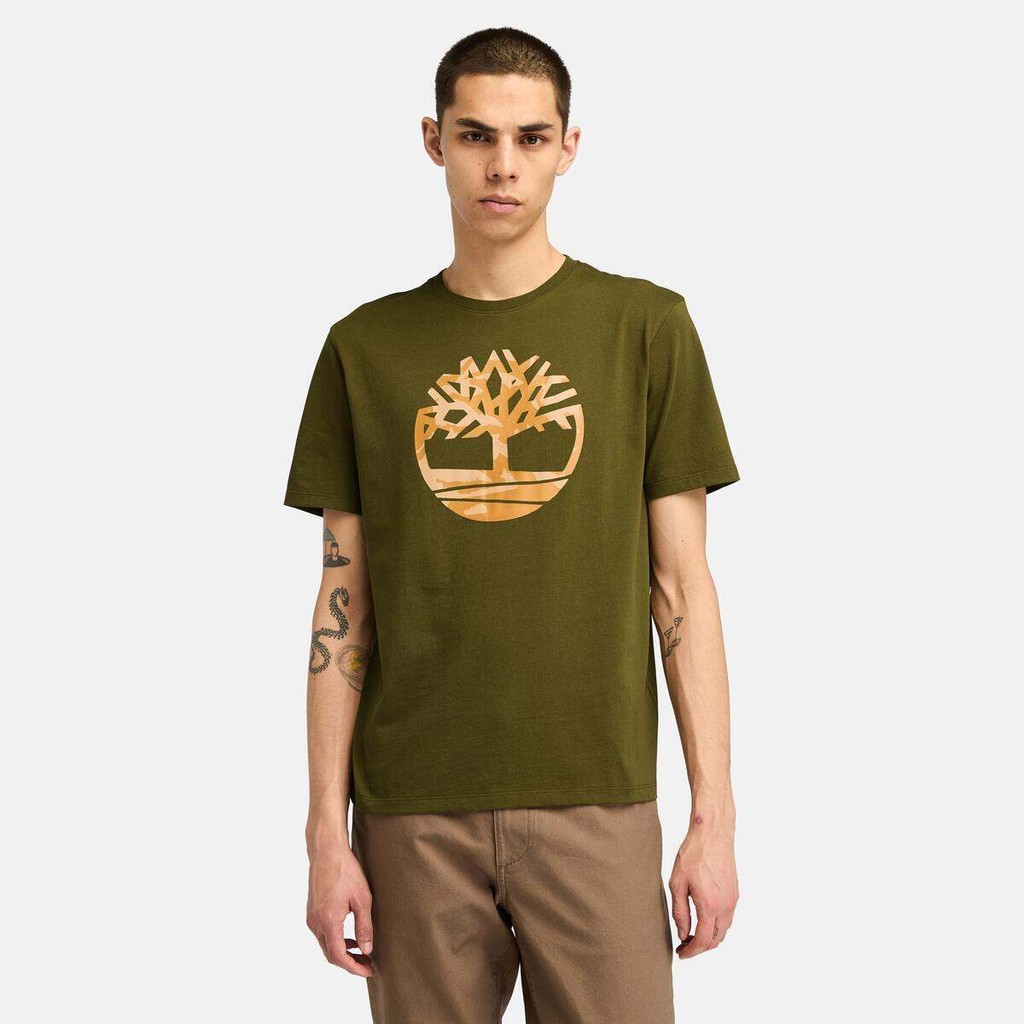 Men's Northwood AF Tree Camo Logo Short Sleeve T-Shirt | Shopee Malaysia