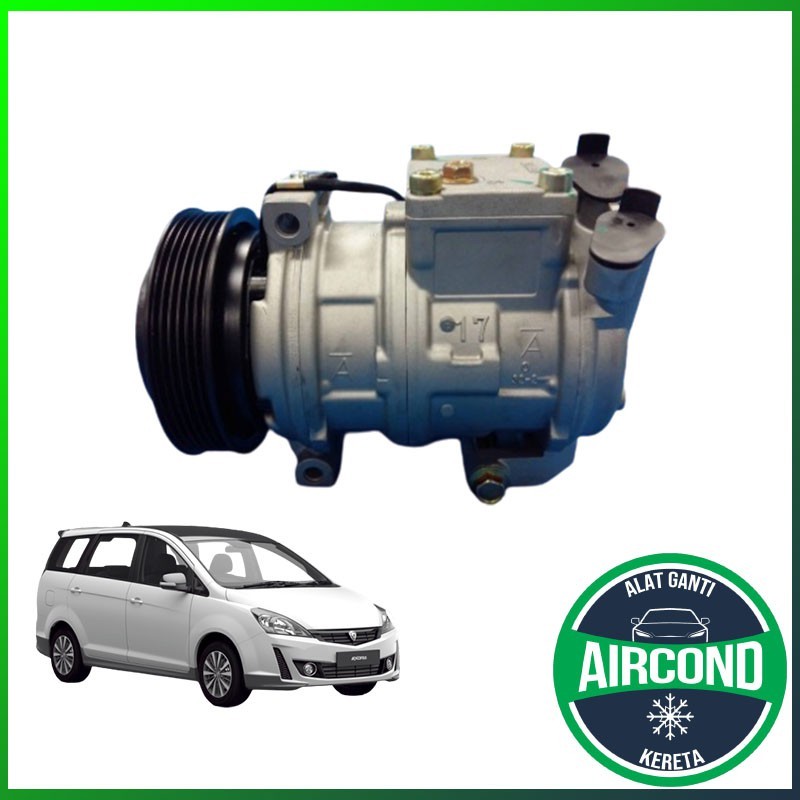 PROTON EXORA DKS17D-10PA 17C 6PK COMPRESSOR PE-1832 ACK | Shopee Malaysia