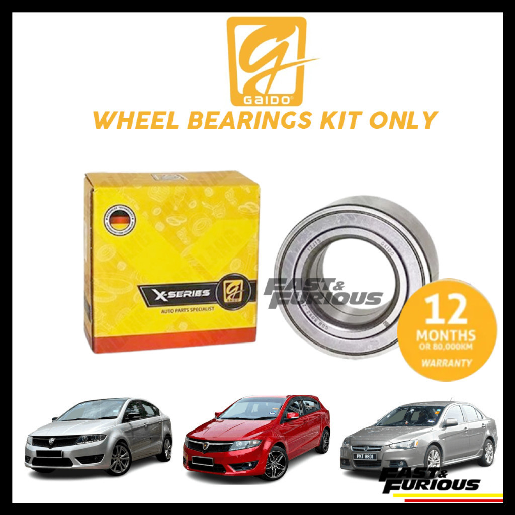 Original Gaido Front Wheel Bearing Hub Proton Preve Suprima Inspira F&F ...